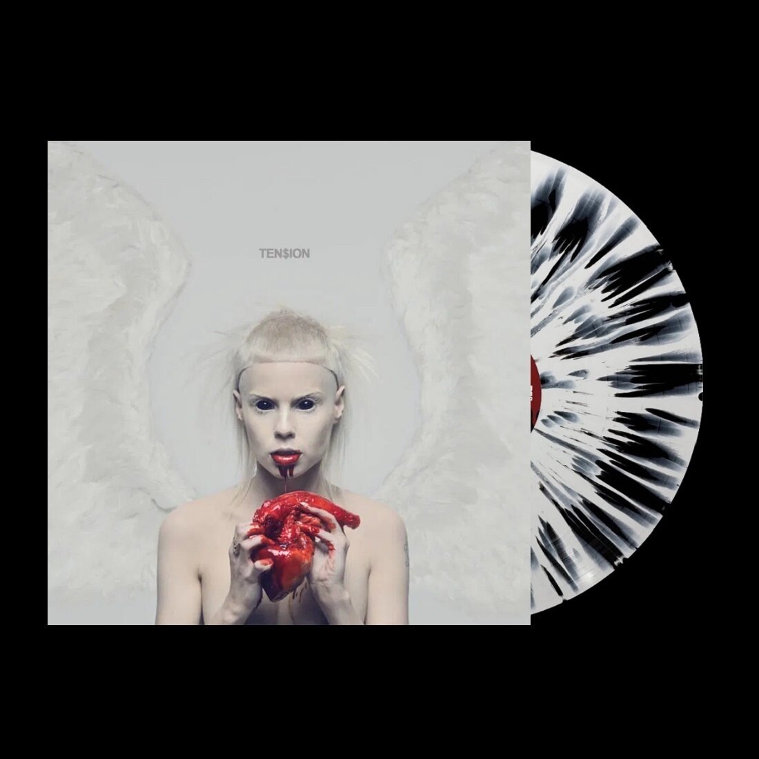 Виниловая пластинка Die Antwoord - Ten$ion (White With Black Splatter) LP