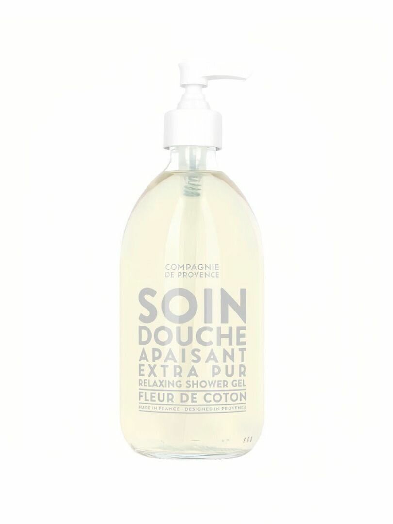 COMPAGNIE DE PROVENCE, Fleur De Coton/Cotton Flower Relaxing Shower Gel, Расслабляющий гель для душа, 500 мл