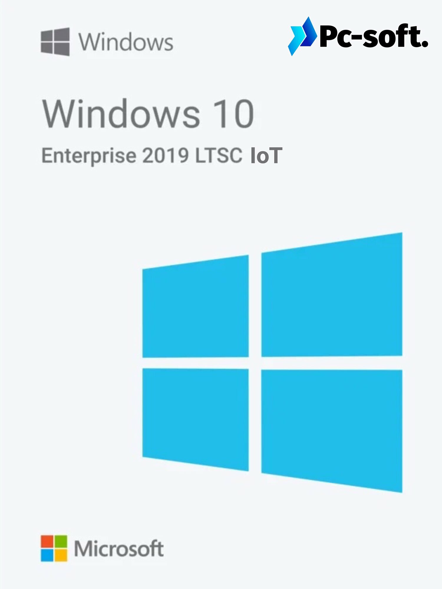 Microsoft Windows 10 IoT Enterprise LTSC 2019, ключ активации, 1 устройство