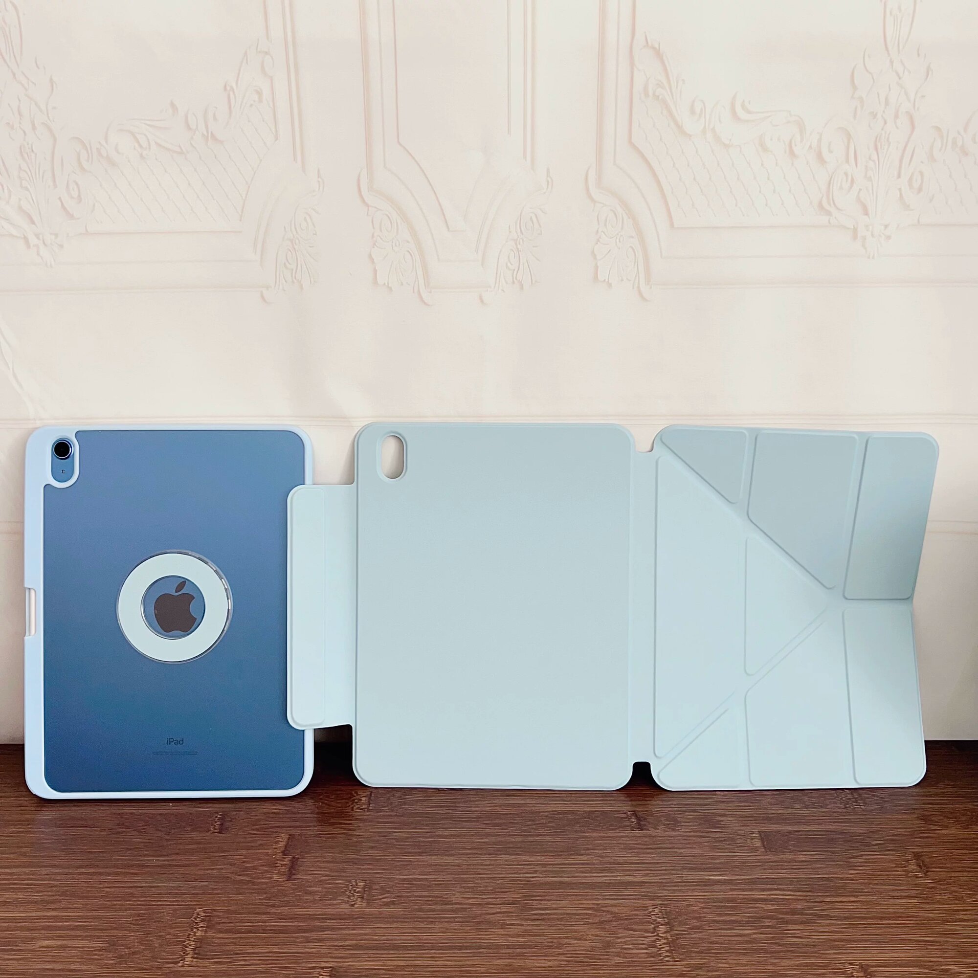 Чехол для iPad mini 7 8,3 дюйма с магнитной 720° поворотной стойкой и отделением для ручки, в комплекте стекло -