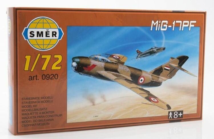 Сборная модель Истребитель МиГ-17ПФ (1/72) Smer 0920