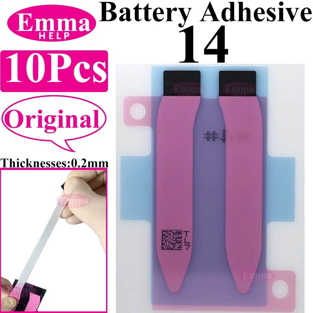 EmmaHelp 10шт. клейкая лента для аккумулятора iPhone 14