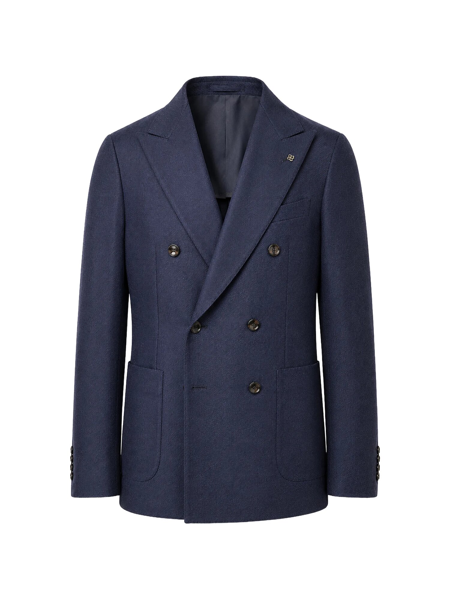 Куртка Double-breasted peak-lapel blazer