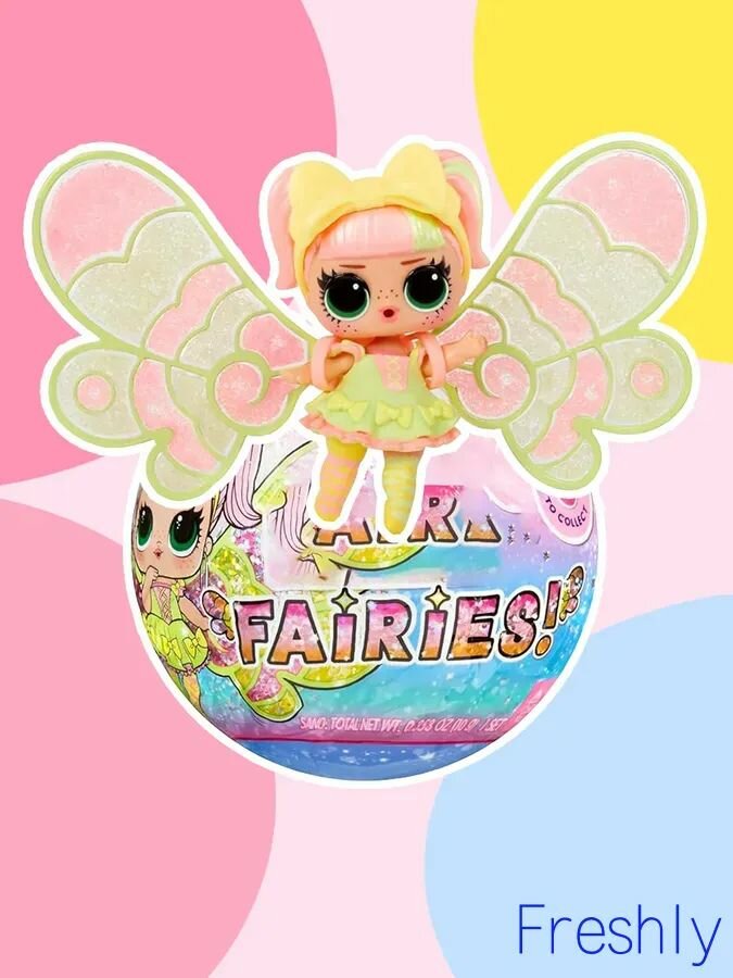 ЛОЛ Кукла Fairies Набор Модных Кукол 8 Сюрпризами