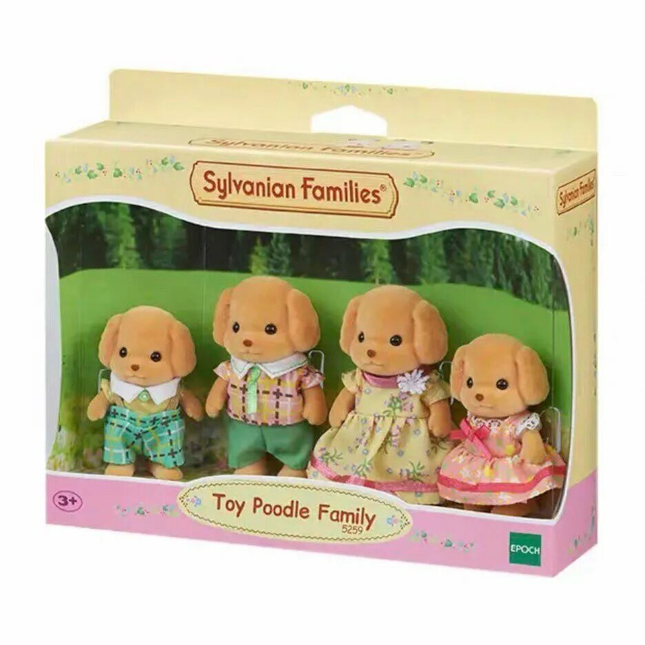 Sylvanian Families Семья пудлов