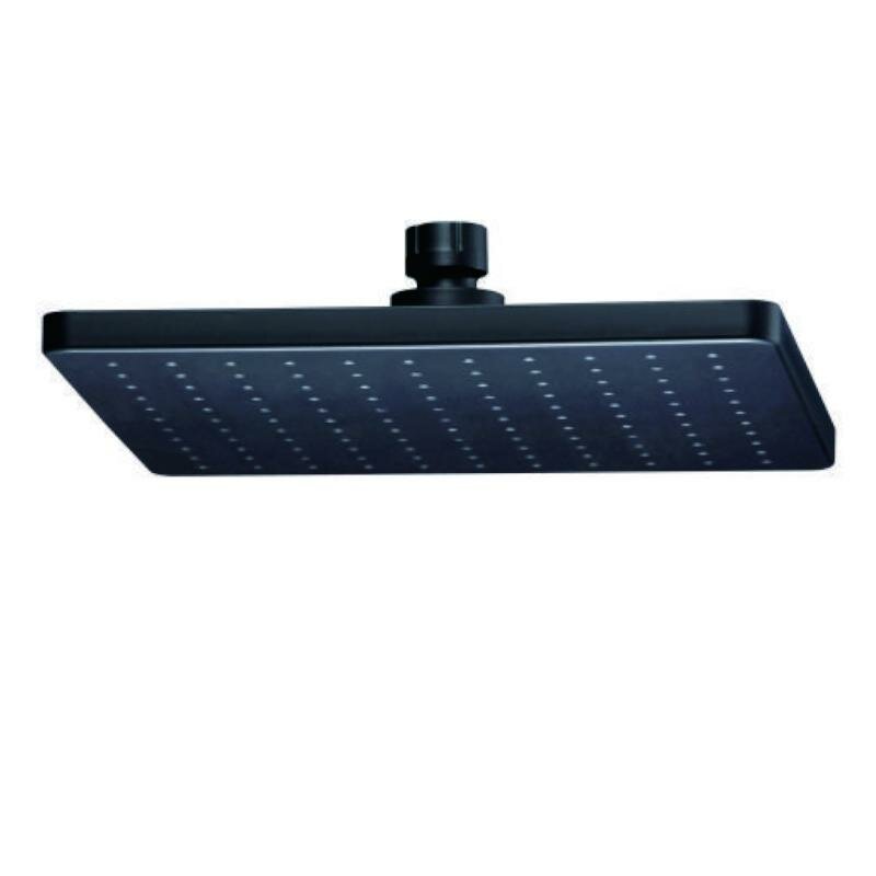Верхний душ Savol S-FDP01H 250х250 мм, черный матовый, на кронштейн