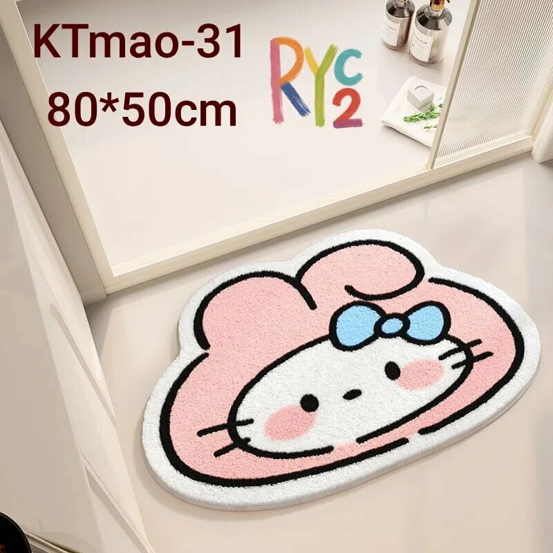 Коврик придверный hello kitty 50x80 см