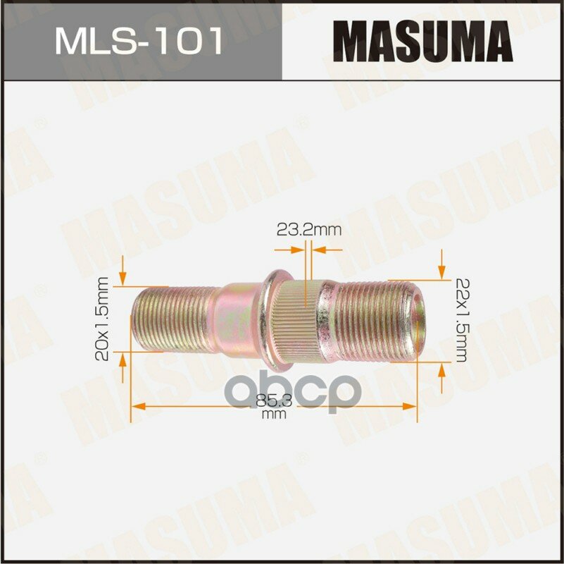 Шпилька для грузовика Masuma арт. MLS-101