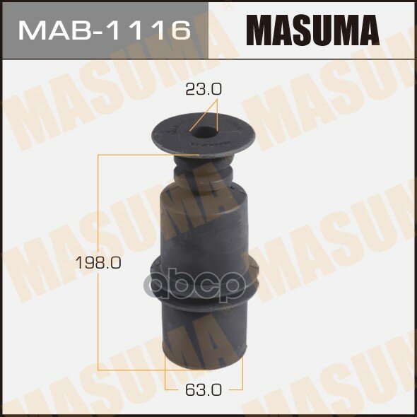 Пыльник стоек HONDA Civic VII 01-07 Masuma арт. MAB-1116