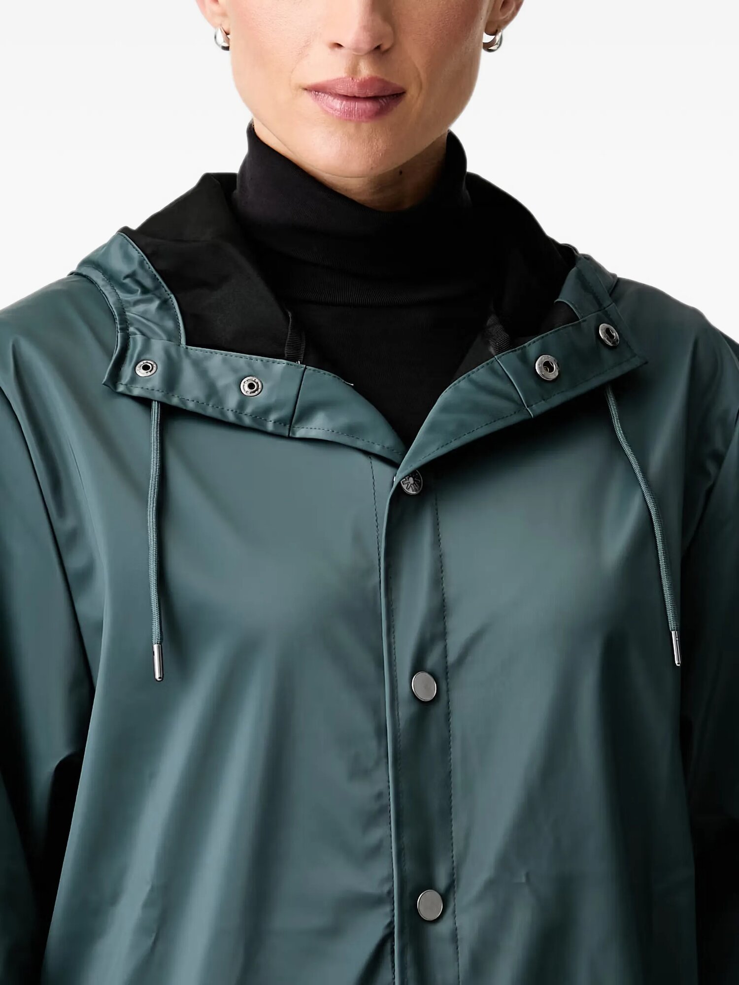 Парка RAINS Hooded press-stud parka, размер 44 — фото 1