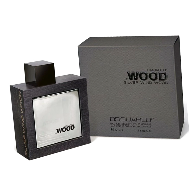 Хи Вуд Сильвер Винд Вуд мужские духи 50 мл - Dsquared 2 He Wood Silver Wind Wood