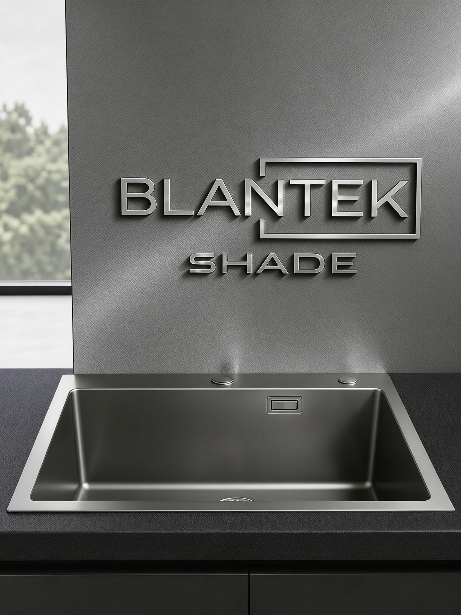 Кухонная мойка из нержавейки BLANTEK LS-5848SN Snake texture