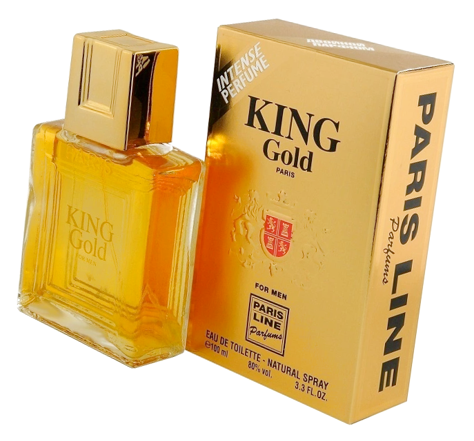 Кинг Голд туалетная вода для мужчин 100 мл - Paris Line Parfums King Gold