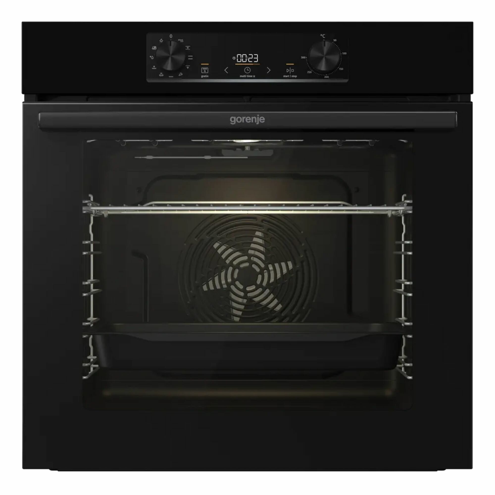 Духовой шкаф электрический Gorenje BO6735E02BKOT, черный