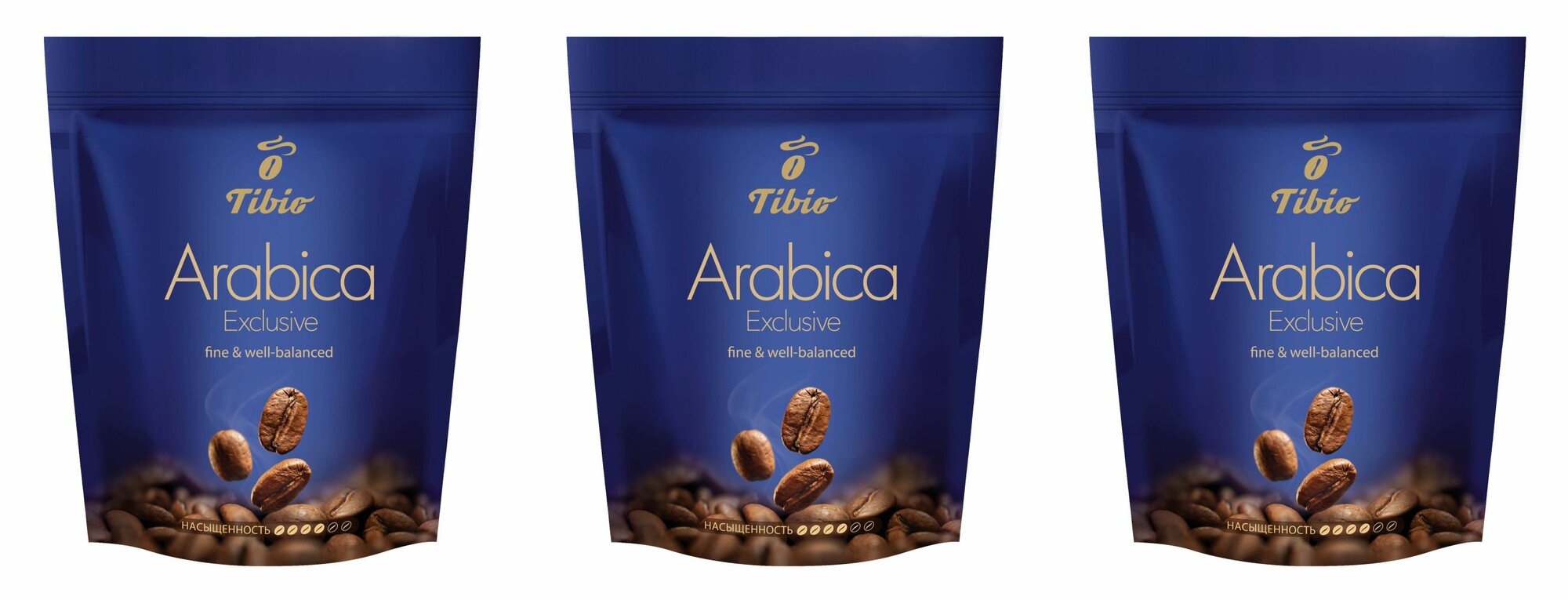 Tchibo Кофе растворимый Exclusive, сублимирирванный, 150 г, 3 уп