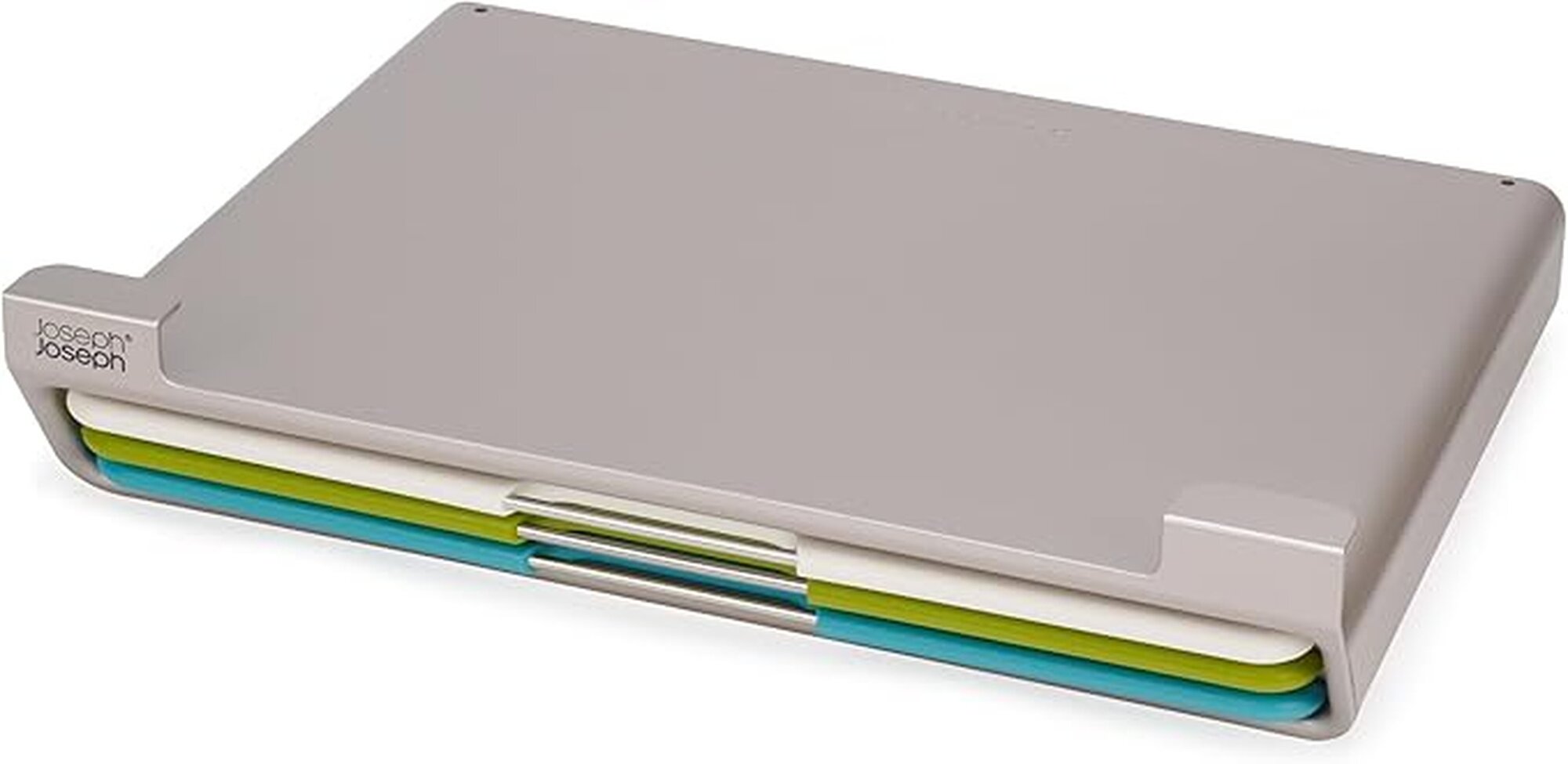 Подвесной набор из 3 разделочных досок Folio SLIM 36х28х7,3 см, пластик + нержавеющая сталь, Joseph Joseph, 60235