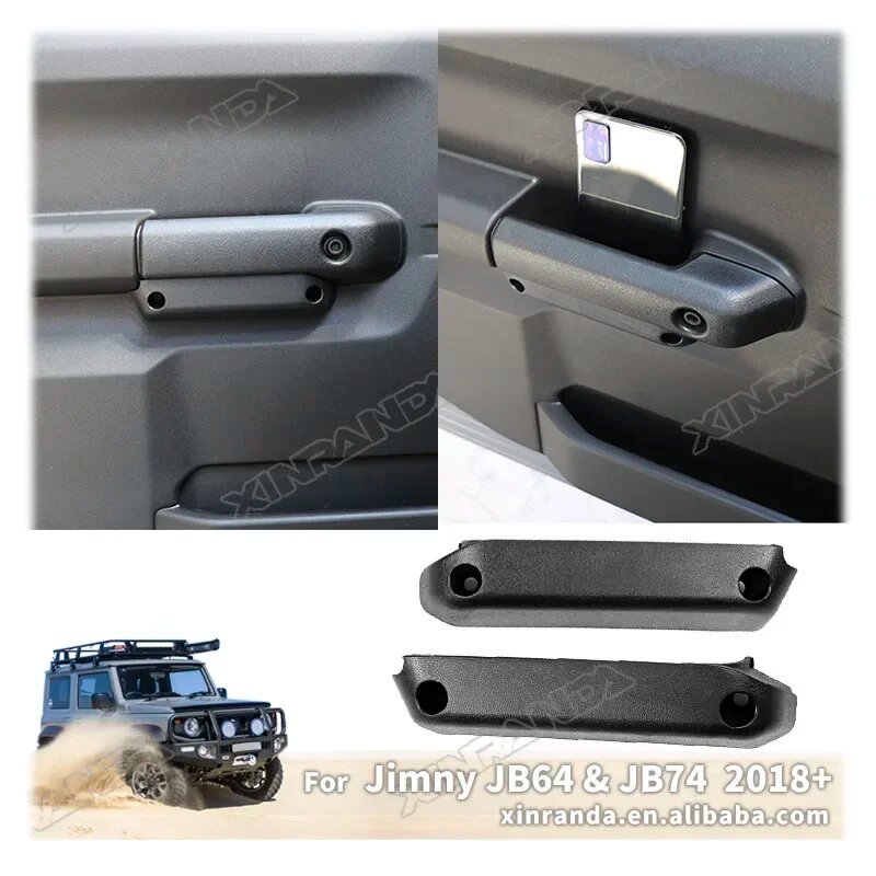 2 шт, дверной внутренний подлокотник, ящик для хранения для Suzuki Jimny Gen 4 JB64 JB74 JC74, внутренний органайзер, ящик для хранения и уборки