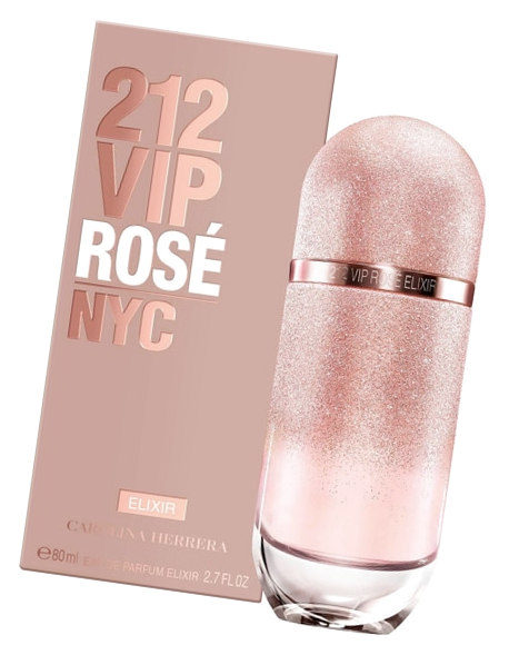 Парфюмерная вода Carolina Herrera 212 VIP Rose Elixir 80 мл / 212 Вип Роуз Эликсир для женщин