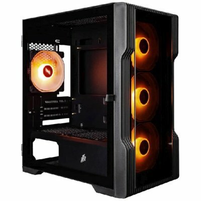 Корпус Trilobite T3-G ARGB Black T3-G-BK-4F7