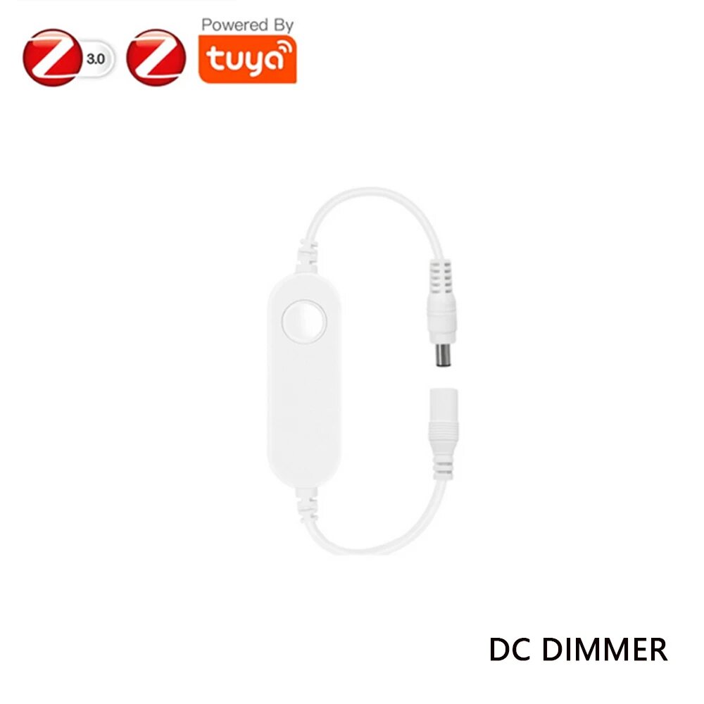 DC диммер Tuya Zigbee, белый, One Port Dimmer