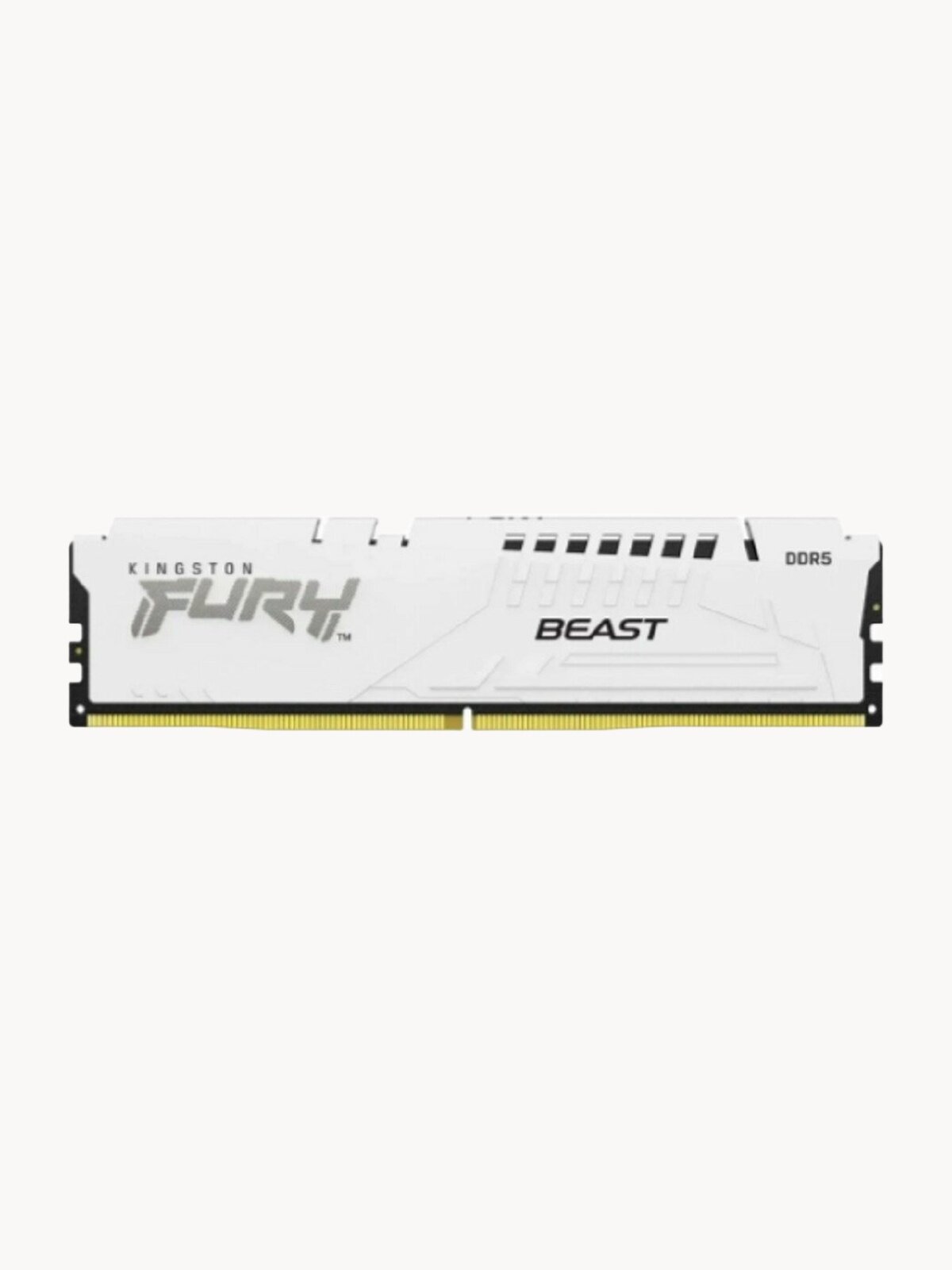 Kingston Модуль памяти DDR5 16GB 6000MHz KF560C36BWE2 - 16 Fury Beast White Expo RTL PC5 - 48000 CL36