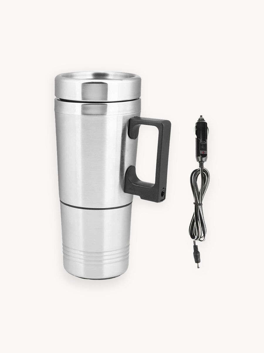 Чайник автомобильный от прикуривателя, 0.5л, 12в