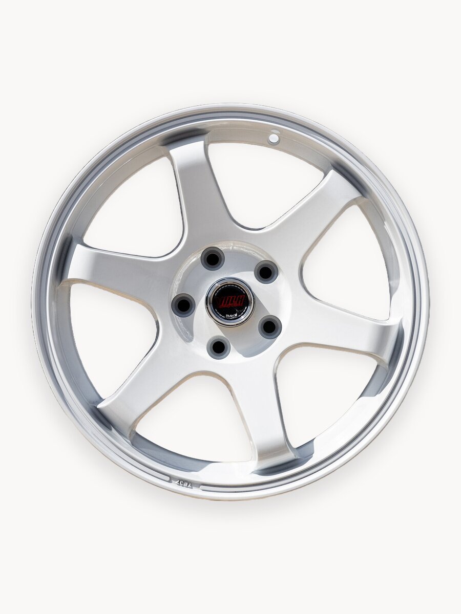 Комплект Литых колесных дисков R17 Volk TE37SL Style 8J ET35 5*114.3 для легковых автомобилей