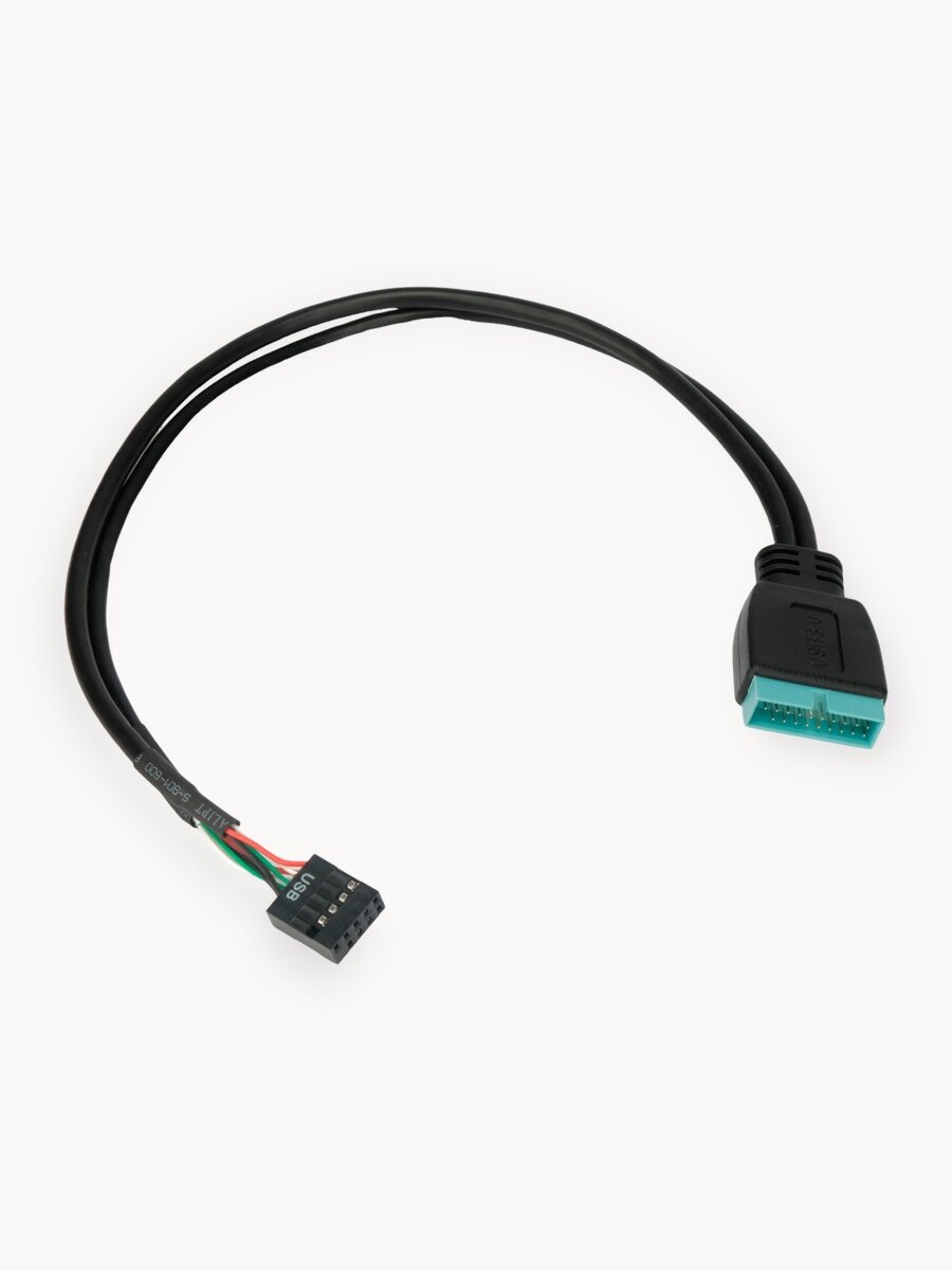 Кабель внутренний Cablexpert SB2-USB3 9pin/19pin медный проводник 30см CC-U3U2-01