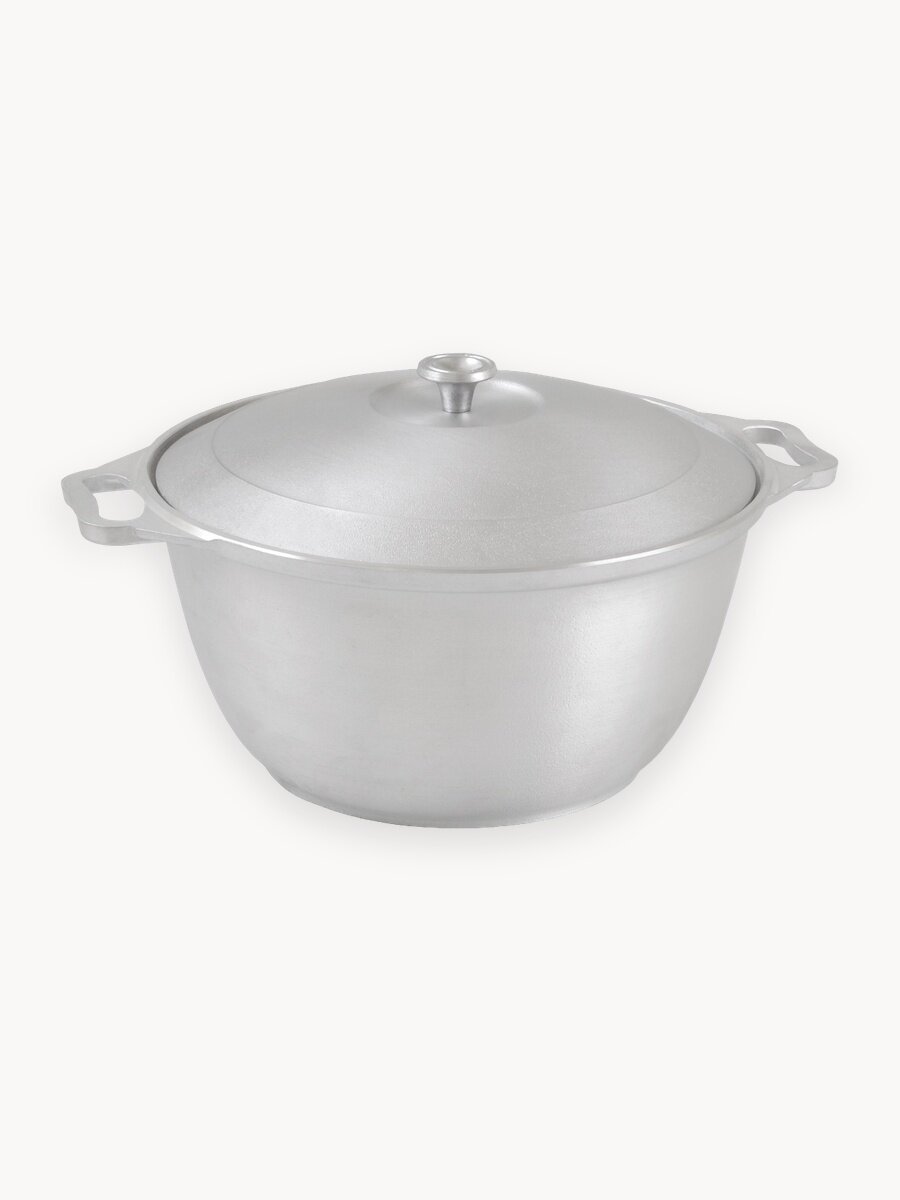 Кастрюля 2 л KUKMARA к20, литой алюминий, серый, без покрытия