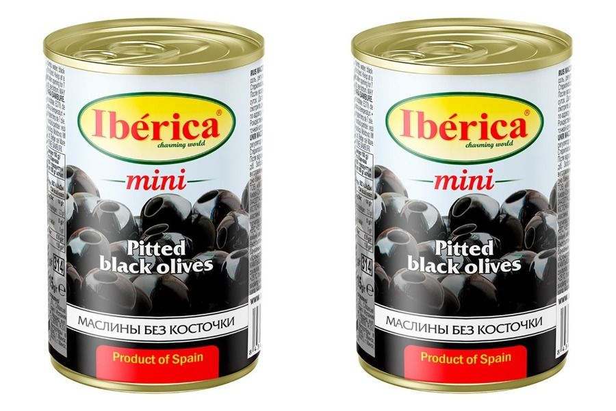 Iberica mini маслины без косточки, 300 г, 2 шт