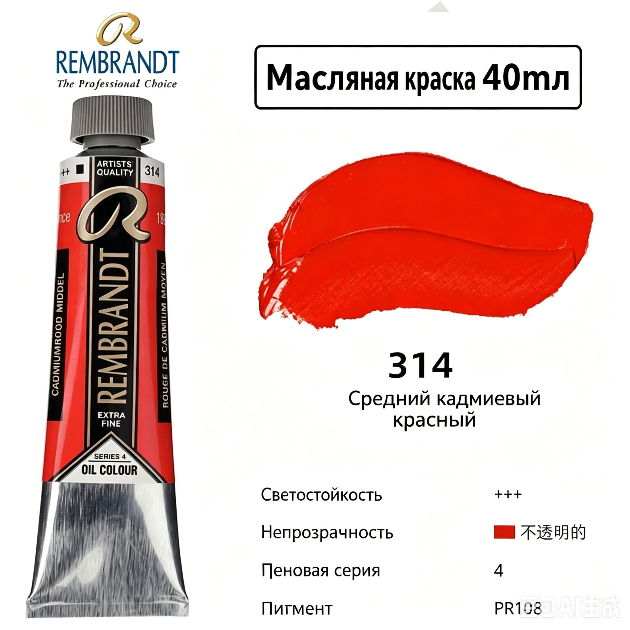 Royal Talens Краска масляная 1 шт, 40 мл./ 100 г.