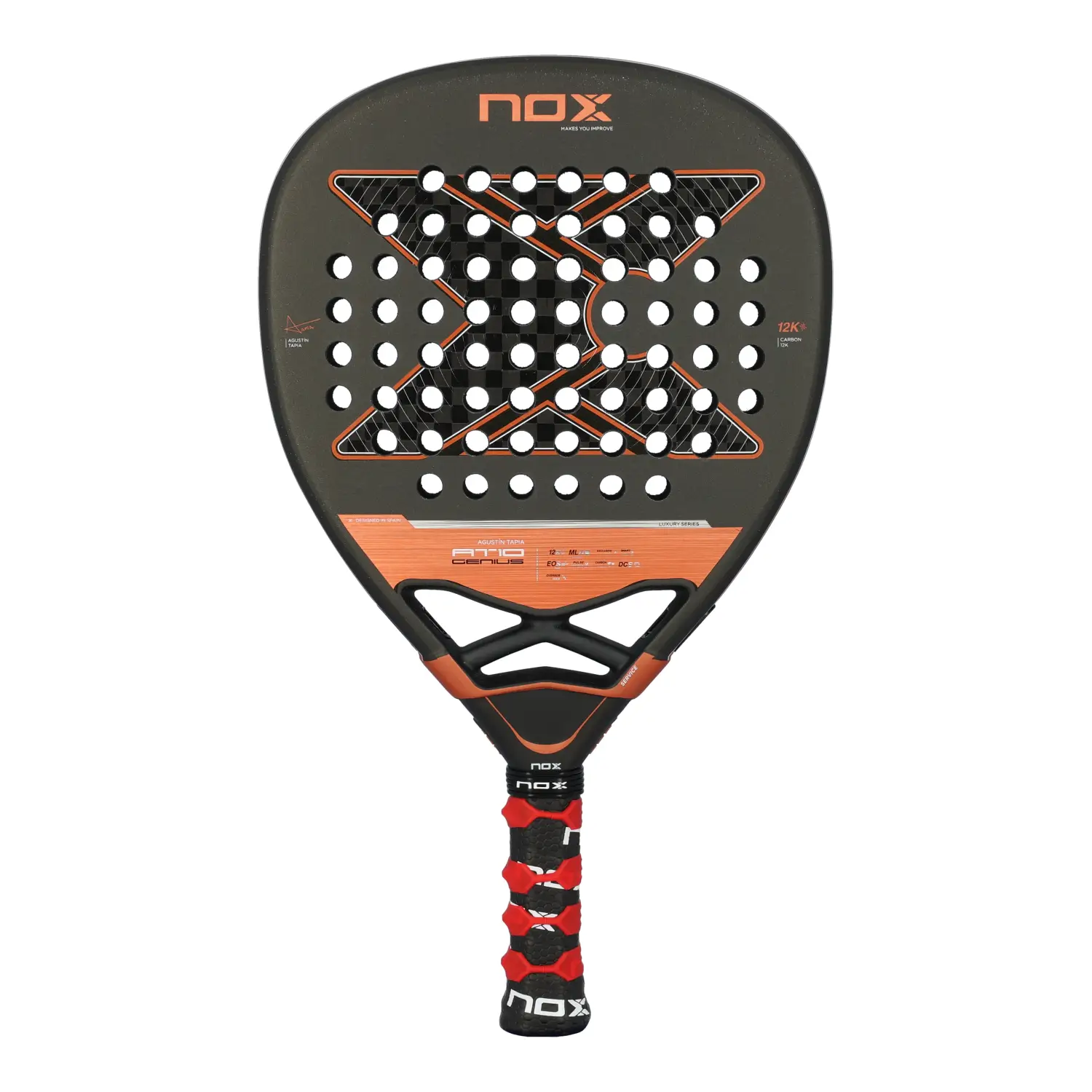 Падел ракетка NOX AT10 genius attack 12k 2025