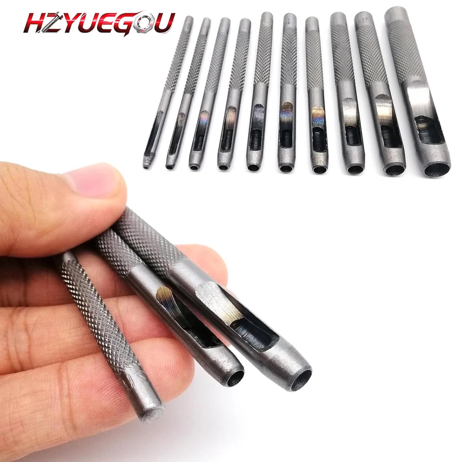Круглый дырокол HZYUEGOU, сталь, 2mm for 1pc