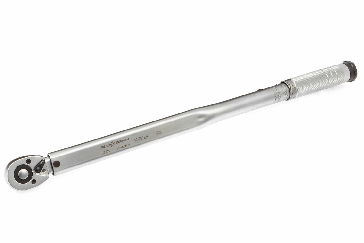 Ключ динамометрический 3/4" щелчковый 70-350 Нм, 690335, кейс, Дело Техники.