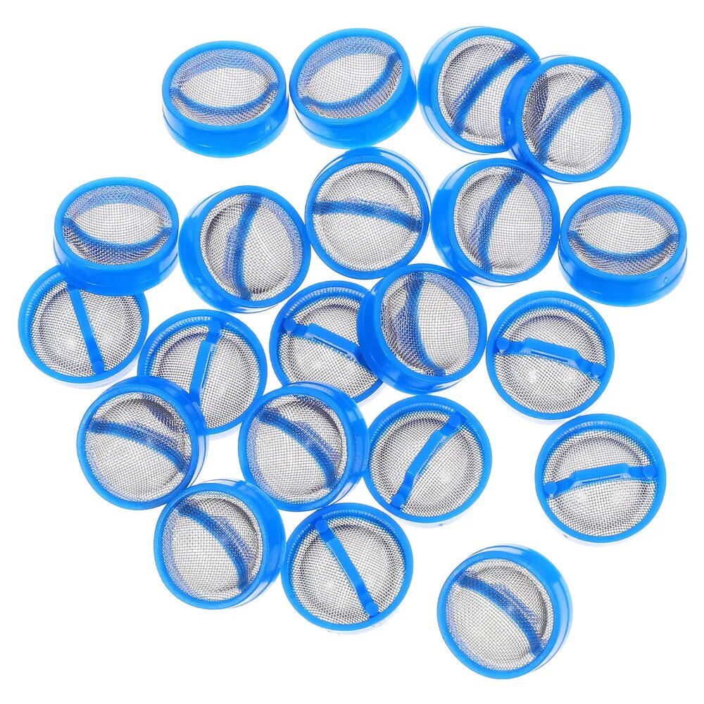 Белая пластиковая фильтр-сетка для входного клапана стиральной машины, набор из 20 штук для домашнего использования