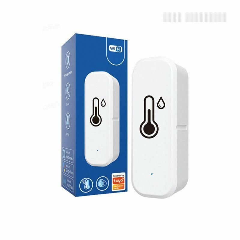 Умный Wi-Fi датчик температуры и влажности, Tuya Smart Life, (Не работает с Алисой)