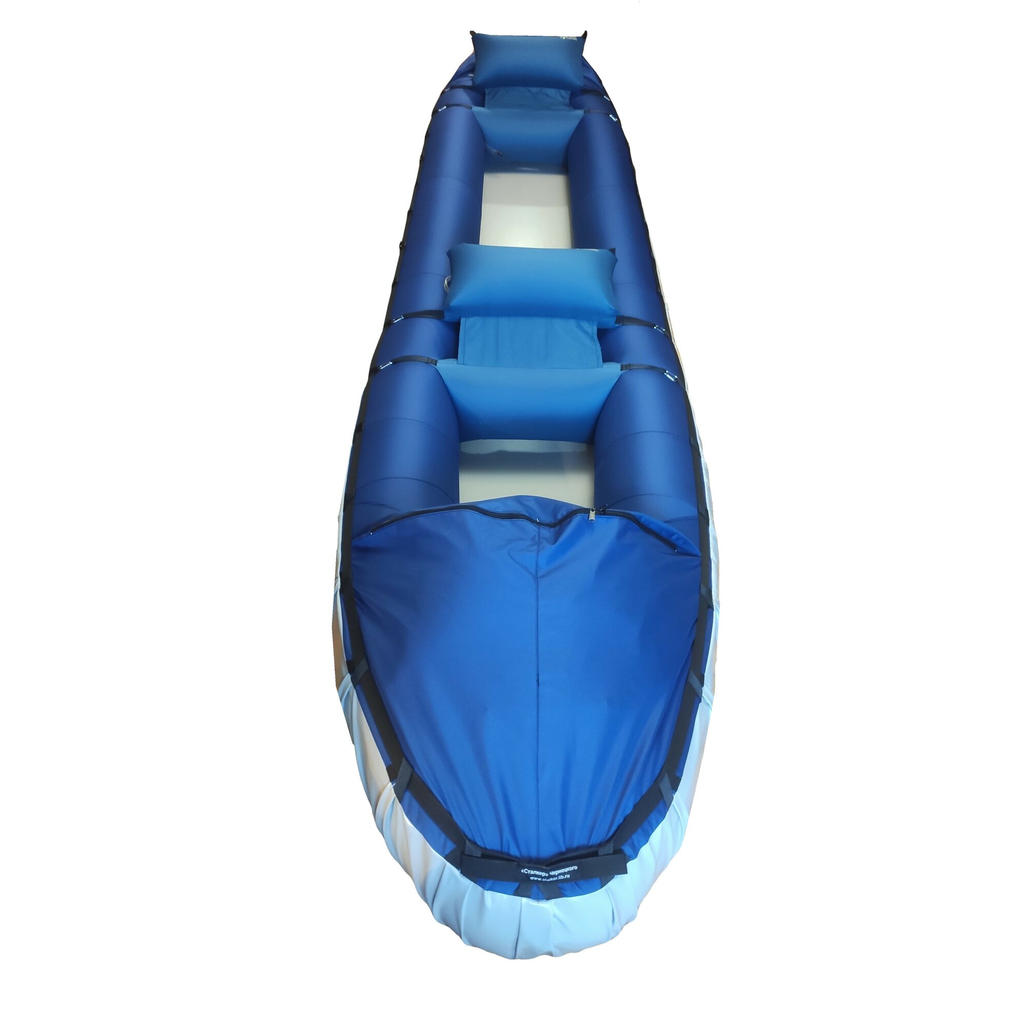 Байдарка "Налим-300", баллоны ПУ, цвет синий