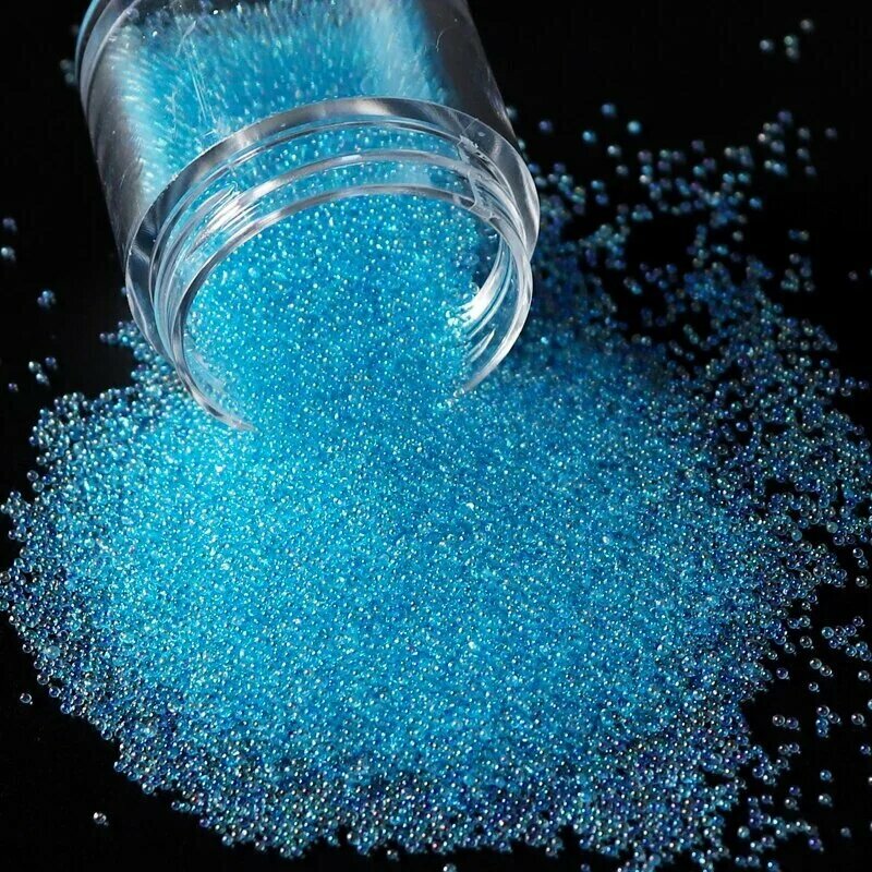 Стразы для маникюра, цвет Sky blue