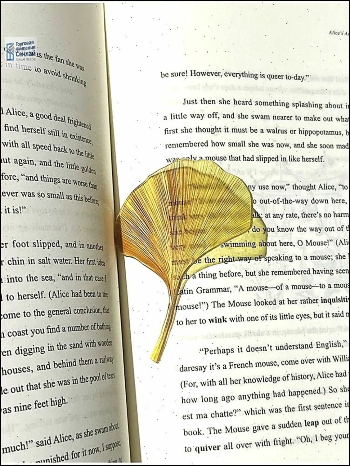 Эксклюзивная книжная закладка
