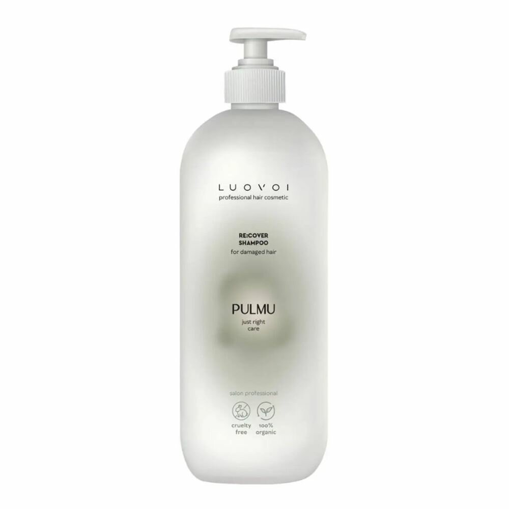 Шампунь LUOVOI Pulmu Recover Shampoo, Шампунь для восстановления волос, 1000 мл