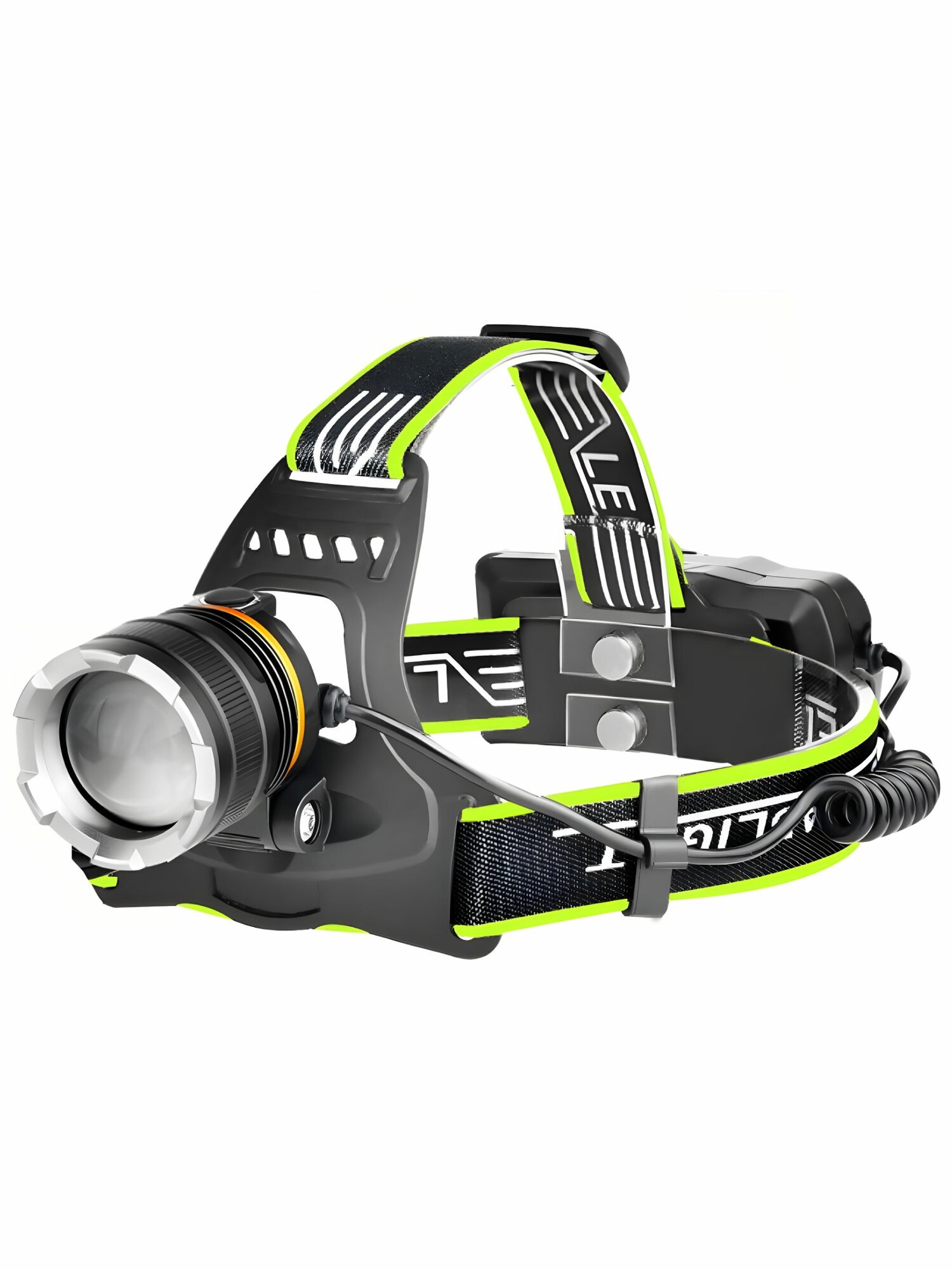 Фонарь налобный Огонь H-166-P70 Zoom светодиодный, 3 режима