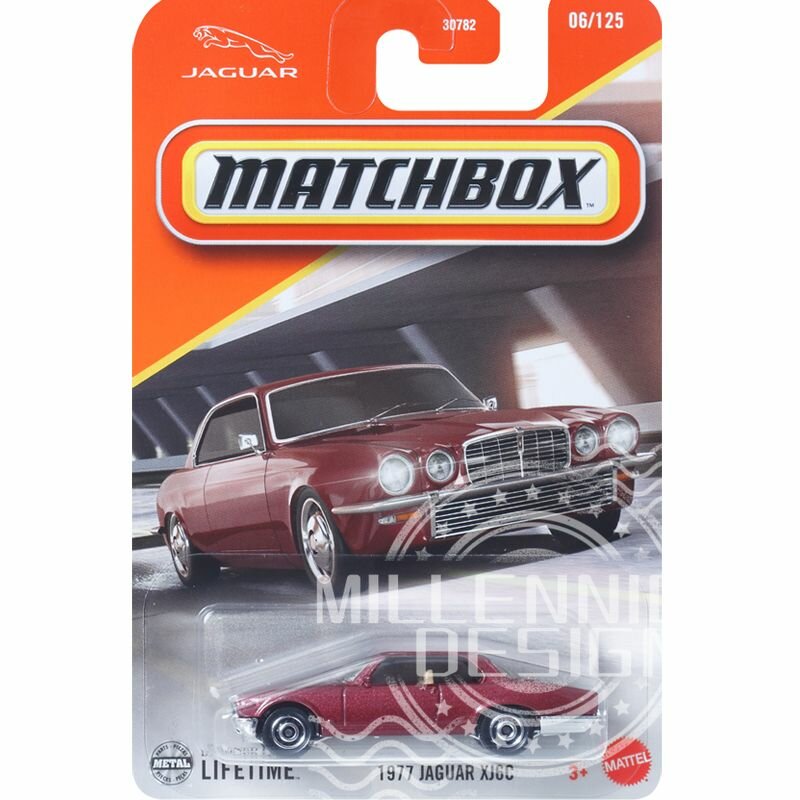 Mattel Matchbox Модель автомобиля из сплава 1:64, Новая модель 2025 года, Серия 25K(K06-1977Ягуар)