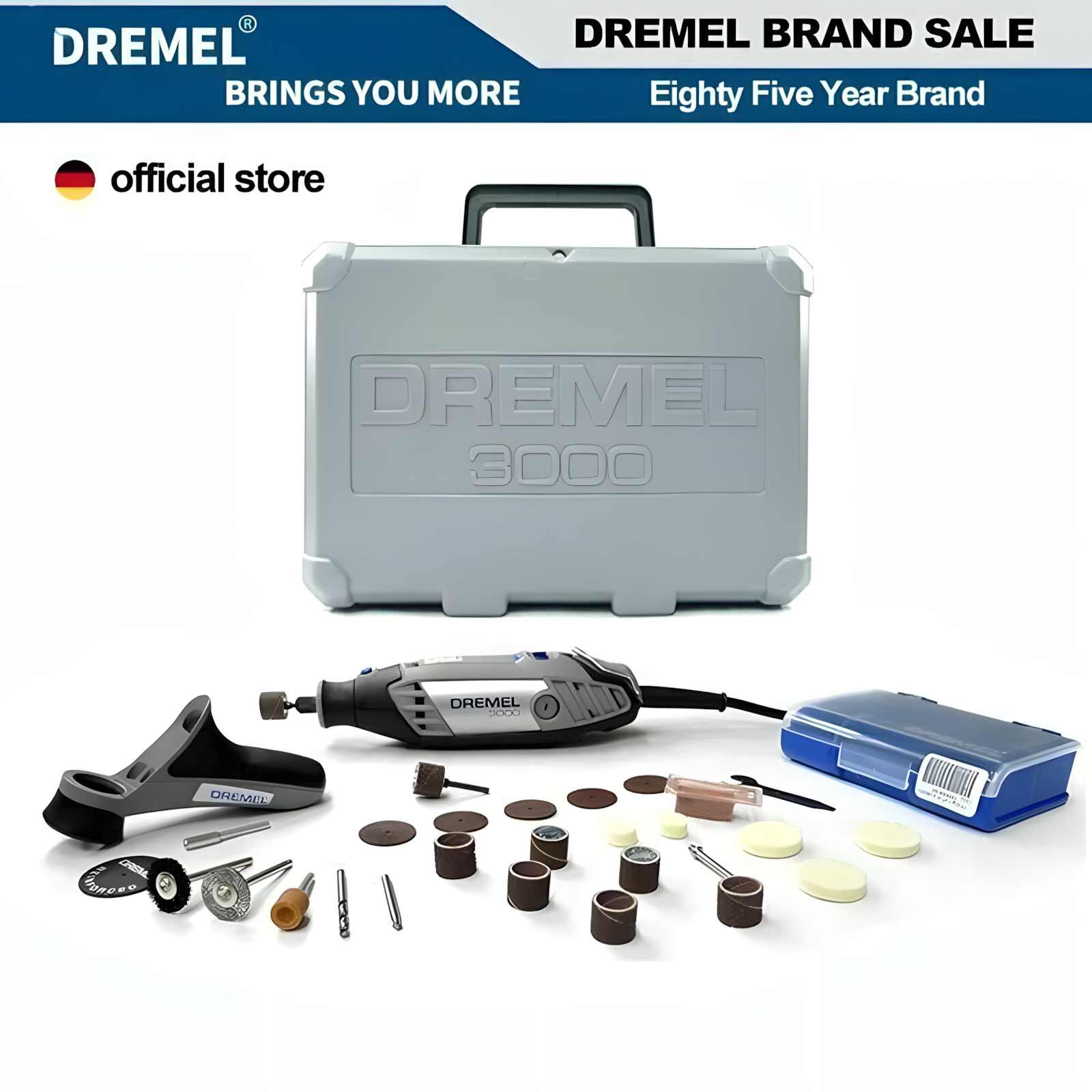 Dremel 3000-1/26 Набор вращающихся инструментов с регулируемой скоростью