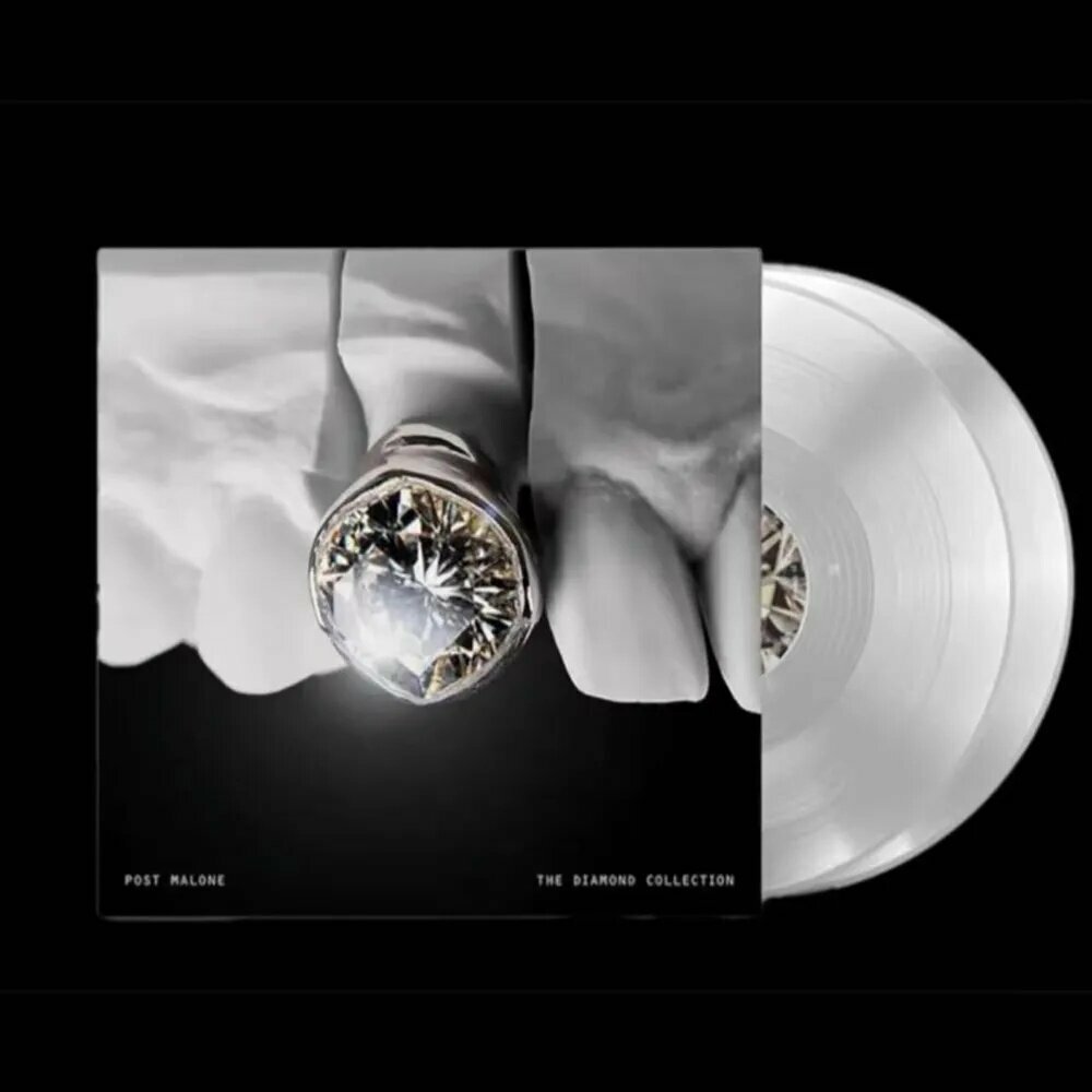 Виниловая пластинка Post Malone - The Diamond Collection, прозрачный винил, 2LP, NEW