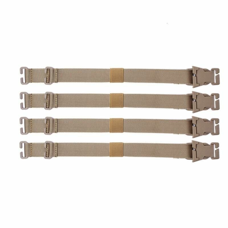 4 шт. тактические ремни Molle с пряжкой, грязь