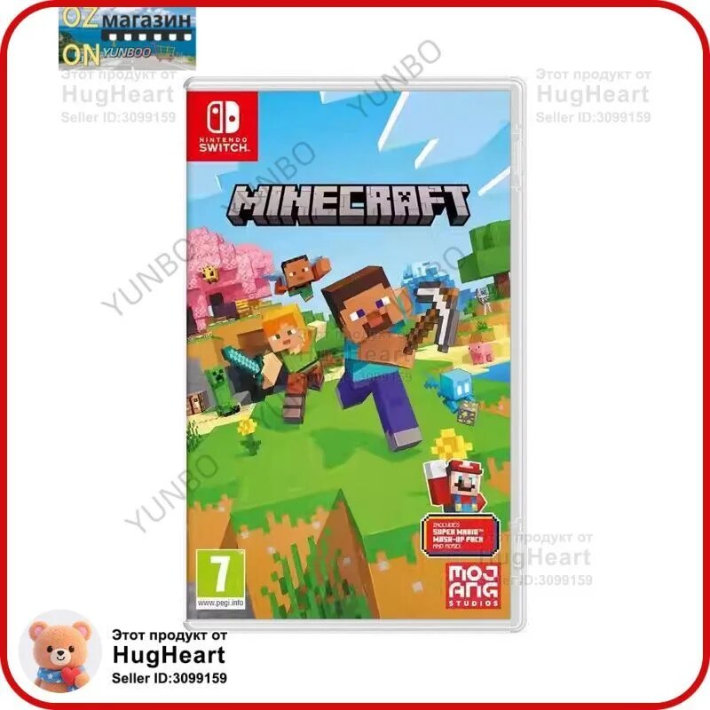 Игра Minecraft Switch NS (Nintendo Switch, Русская версия)