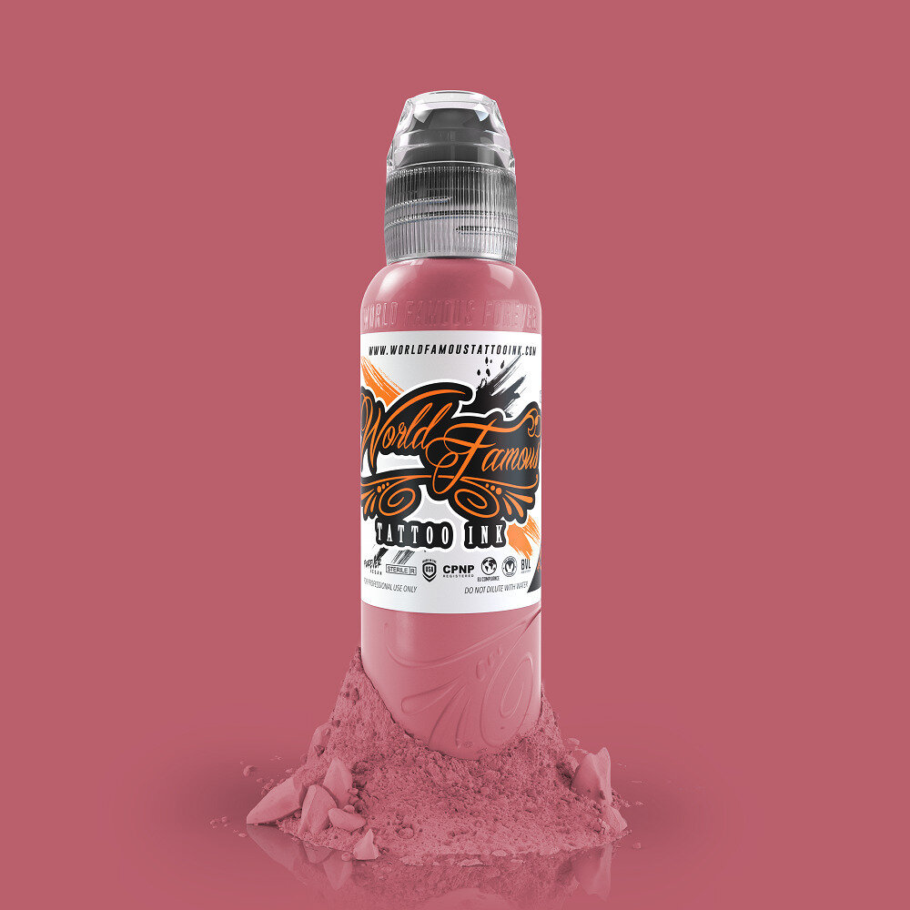 World Famous Ink тату краска Prince Albert Pink - 15 мл