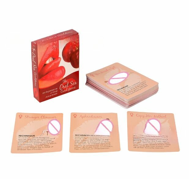 Игрушки для взрослых парных игр, секс-карты, эротические