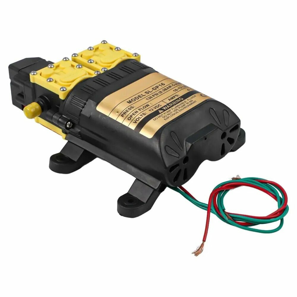 Двигатель Водяной Помпы с Двухъядерным Приводом 12V Сельскохозяйственный Электрический Опрыскиватель С Двойным Насосом