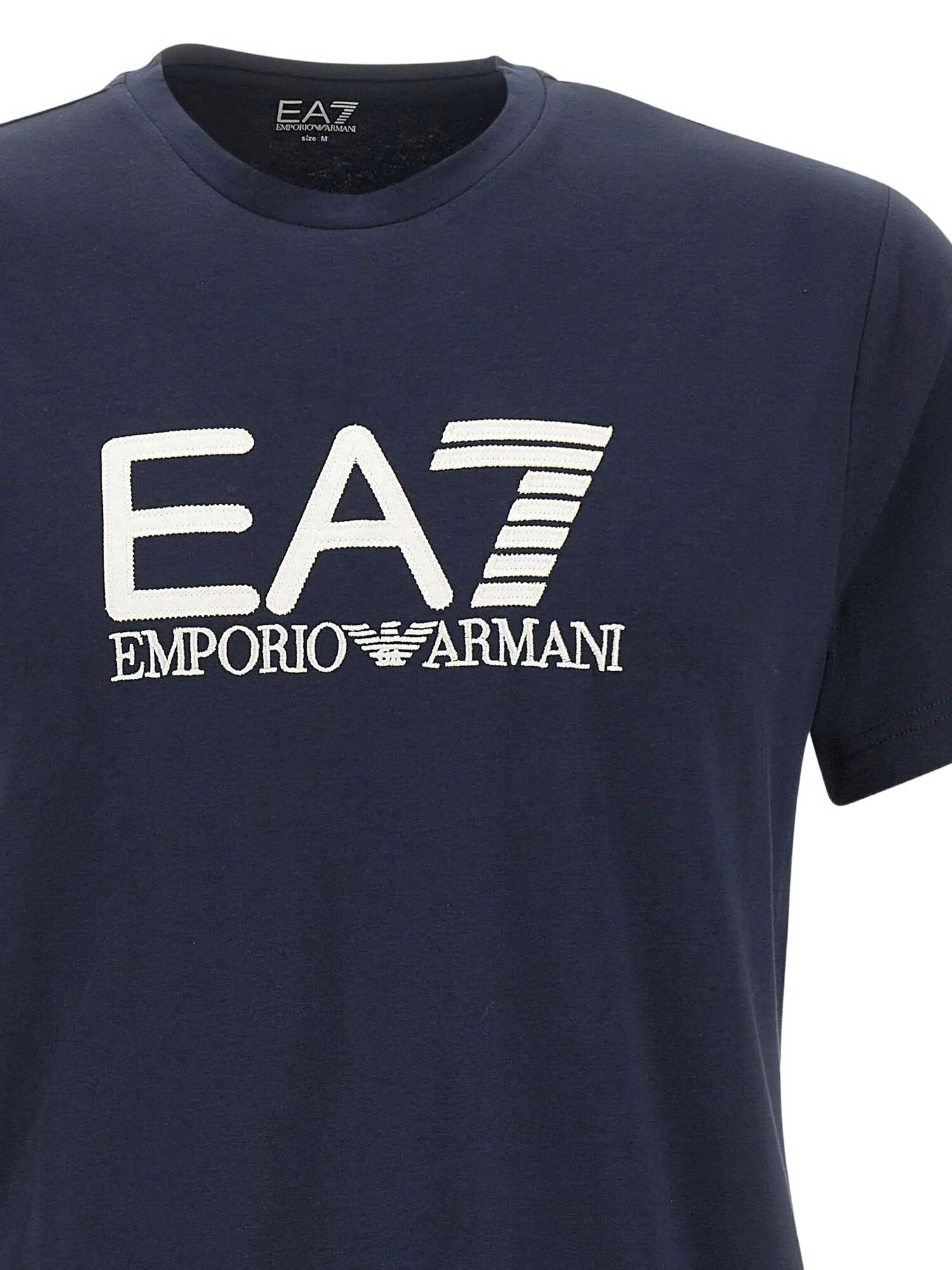 Футболка EA7 EMPORIO ARMANI, размер M, cиний — фото 1